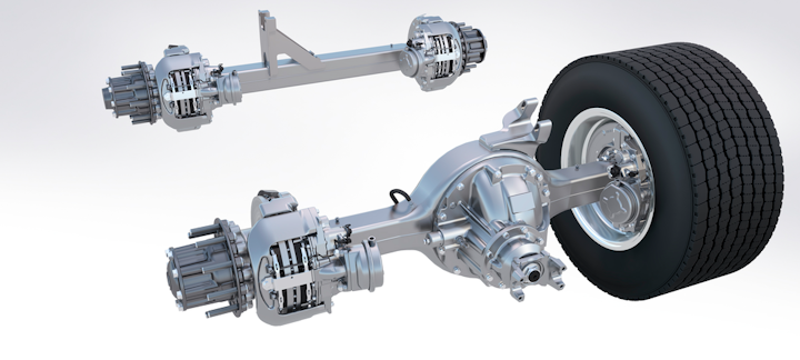 Meritor introduces FUELite tandem axle designed for linehaul ...