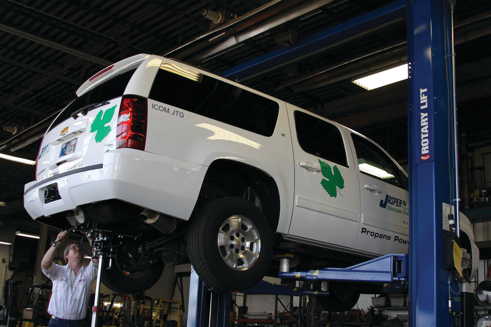 Rotary Lift SPO18 Two-Post Lift helps boost productivity for Jasper ...