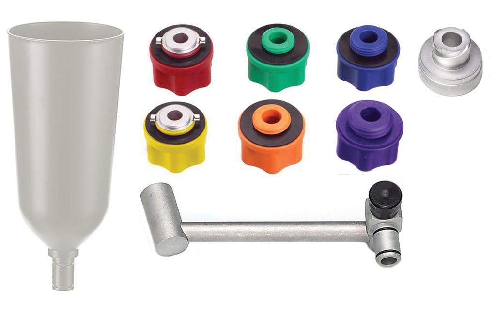 9-Pc Oil Filling System, No. 7470 | Vehicle Service Pros