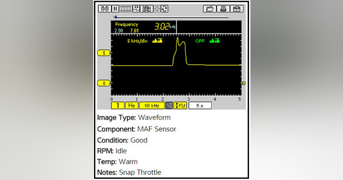 Mitchell 1 Adds Additional Waveform Pid Graphs To Prodemand Vehicle