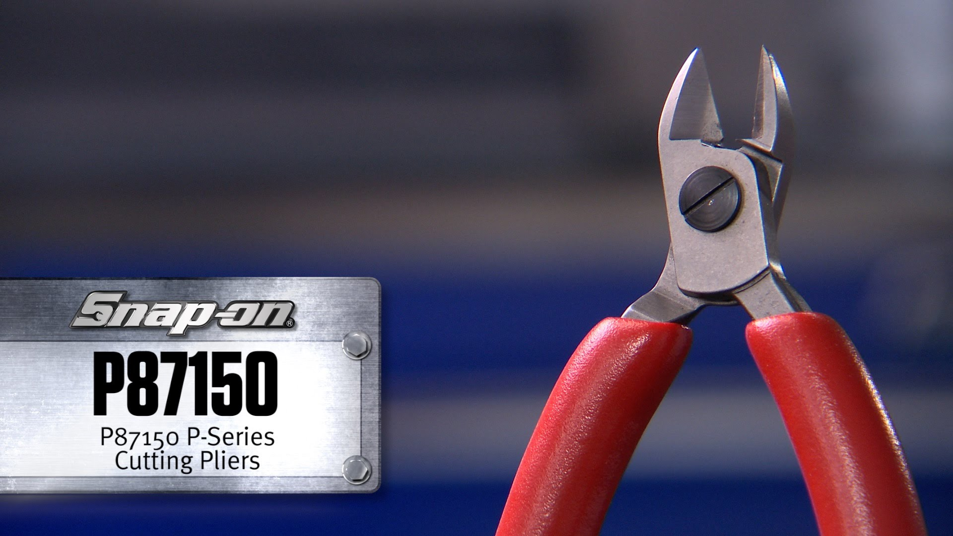 VIDEO: Snap-on P87150 Precision Series Cutting Pliers | Vehicle Service ...