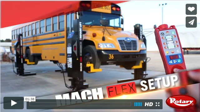 VIDEO: Rotary Lift Mach Flex | Vehicle Service Pros