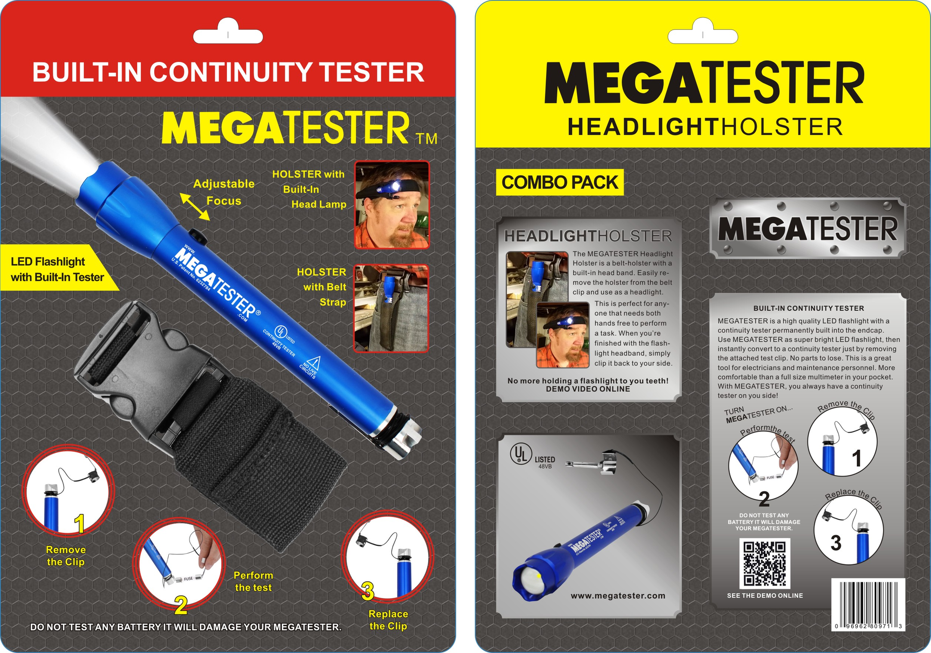 Megatester headlight holster | Vehicle Service Pros