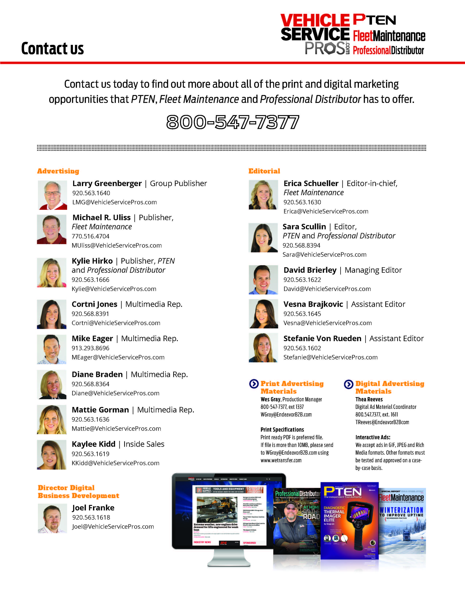 Contact Us | Vehicle Service Pros