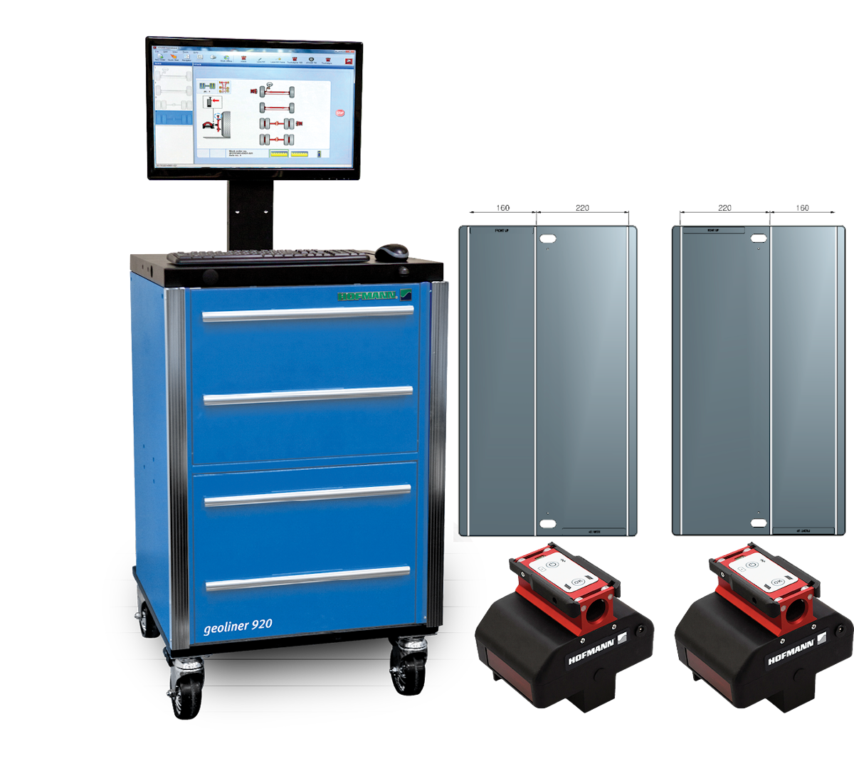 Geoliner 920 Heavy Duty Wheel Alignment System From: Hofmann-USA ...