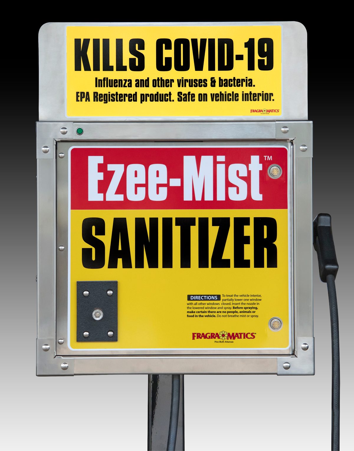 Fragramatics introduces EZEE MIST Sanitizer Machine | Vehicle Service Pros