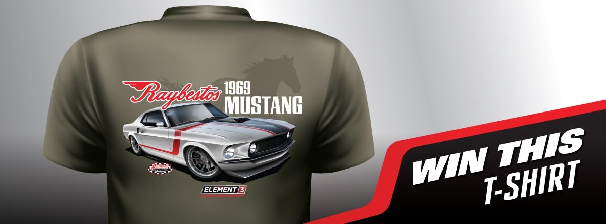 Enter the Raybestos Mustang T-Shirt Contest | 2016-04-05 | Vehicle ...