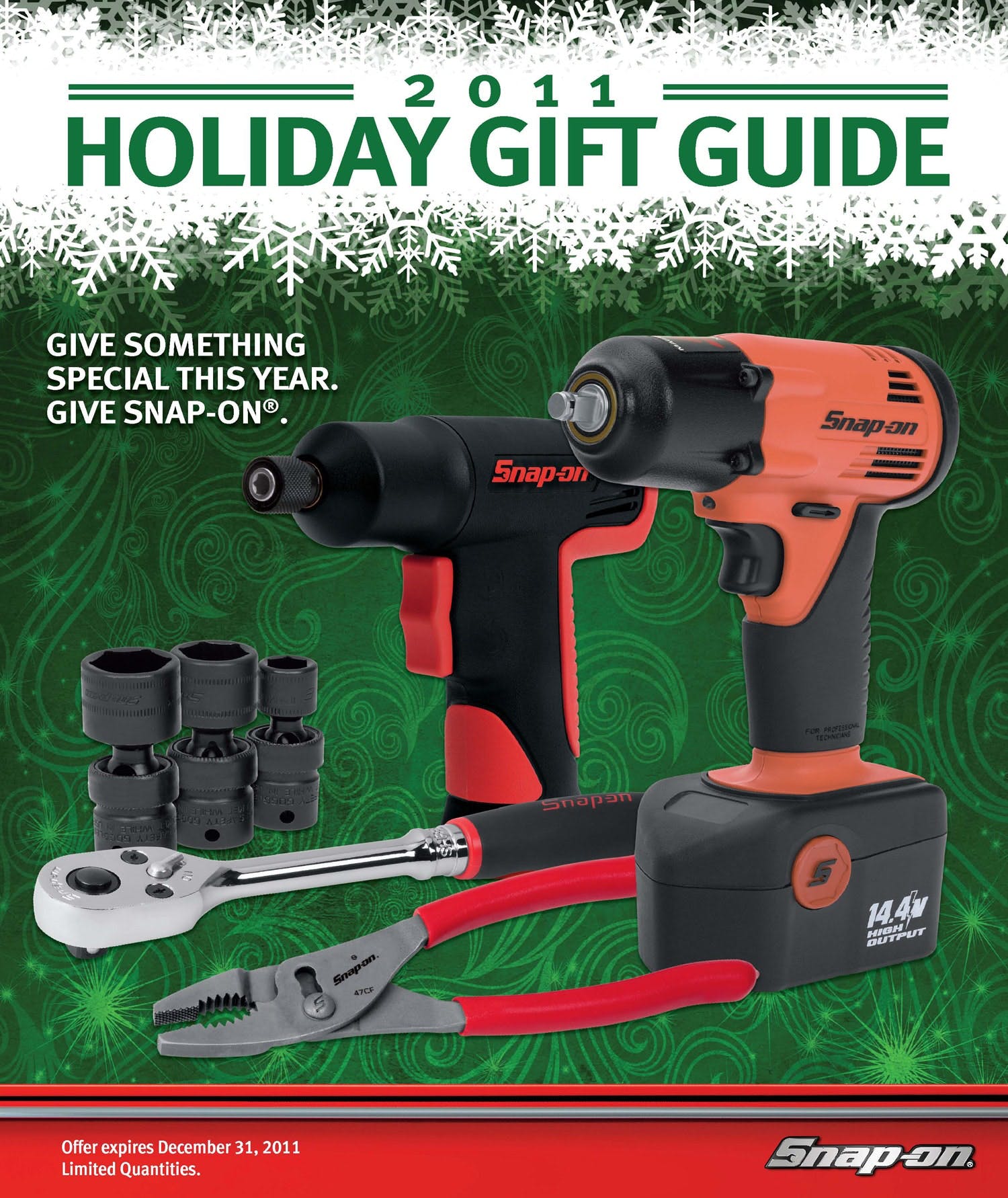Snap-on releases 2011 Holiday Guide | 2011-11-10 | Vehicle Service Pros