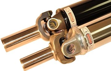 1996 and earlier Corvette driveshafts are available from Dynotech ...