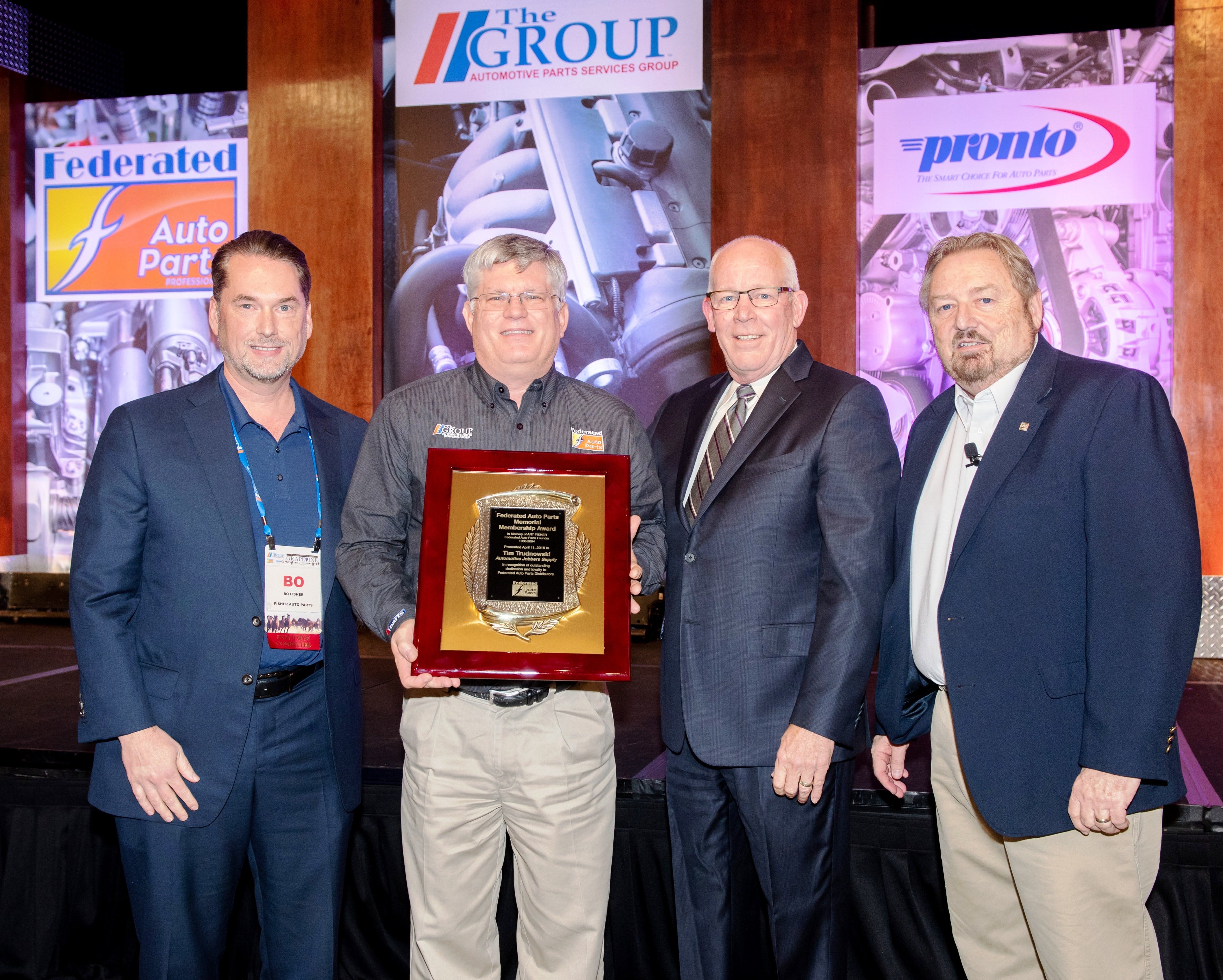 Federated Honors Tim Trudnowski with Art Fisher Memorial Award | 2018 ...