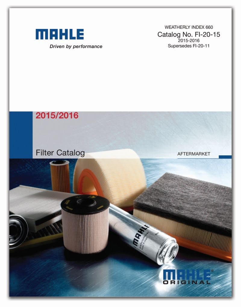 Mahle's new filter catalog covers majority of North American vehicles ...