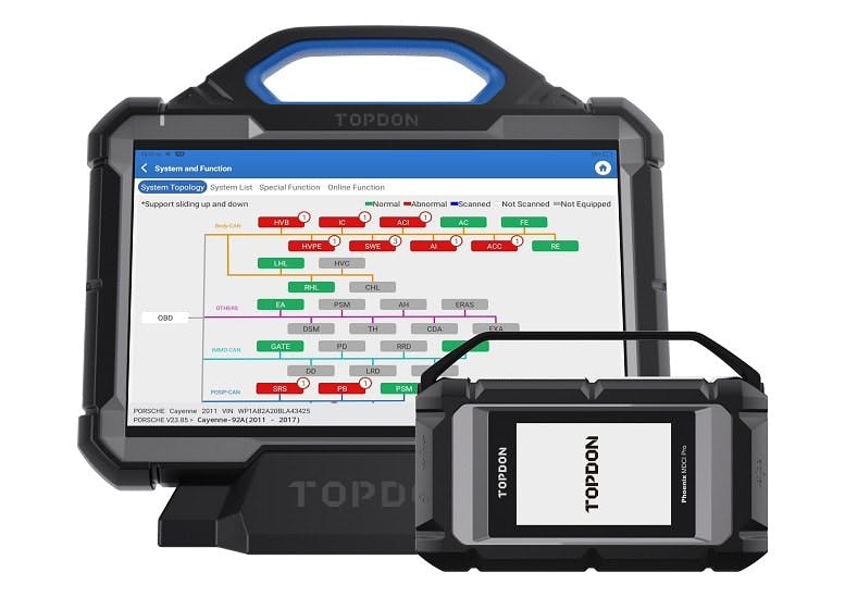 Topdon's New Scan Tool Is Phoenix Max | Vehicle Service Pros